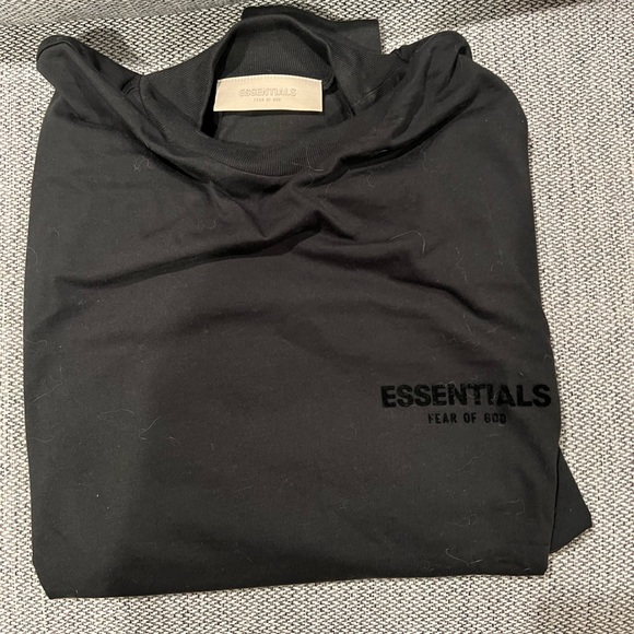 Essentials | Shirts | Essentials X Fog Black Long Sleeve | Poshmark